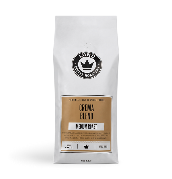 Coffe Beans CREMA BLEND by Lund Coffee Roasters | Fenwick's Fruit Emporium